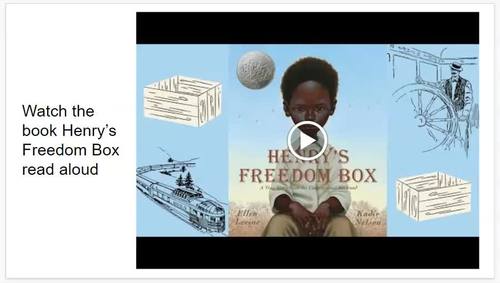 Henry's Freedom Box Literacy Unit for Special Education | Black History ...