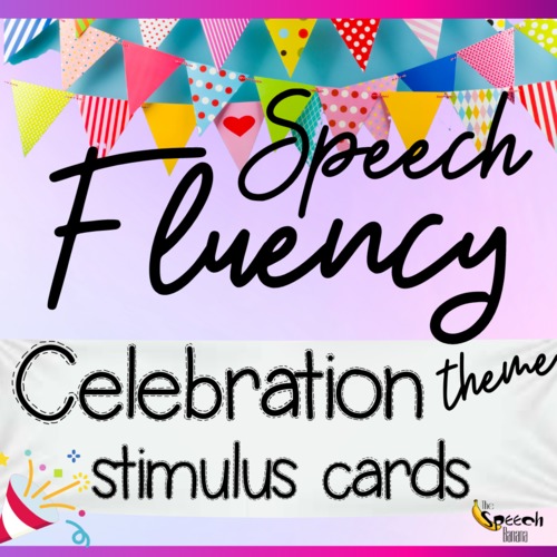 Speech Fluency (Digital Stimulus Cards) by The Speech Banana TpT
