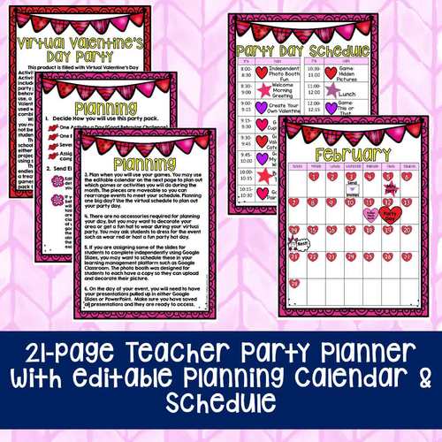 Digital Valentine's Day Party Games | Virtual Valentines | Behavior ...