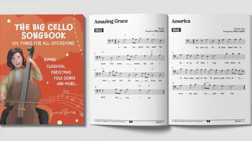 The Big Cello Songbook: 101 Tunes for All Occasions | Bass Clef Sheet Music