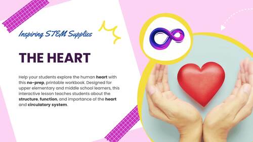 The Heart Workbook & Activities | Human Anatomy | A Comprehensive Lesson