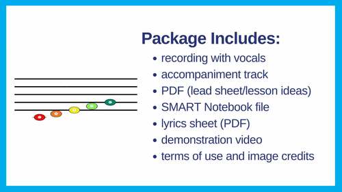 Music Opposites Song Package - Teaches HIGH vs LOW and FAST vs SLOW