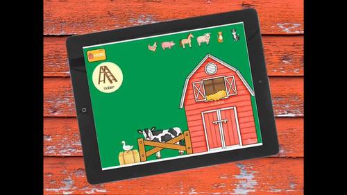 No Print Articulation Sh & Ch On the Farm Distance Learning by Speech ...