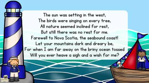 Music: Nova Scotia Song, Vocal Music Education, Canadian Folk Music