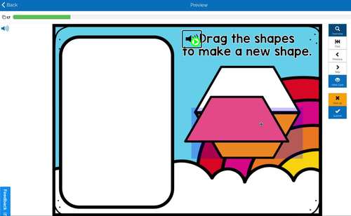 Shapes Boom Cards Bundle by Freckled in Kinder | TPT