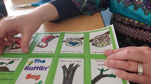 Gr. 2-5 Music Mini Book Activity: Illustrate "Rattlin' Bog" Lyrics