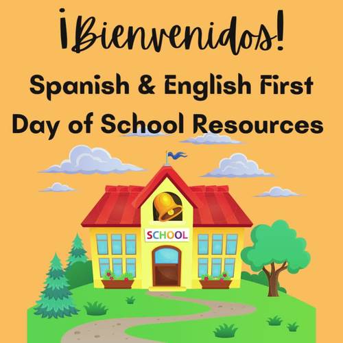 First Day of School Information Sheets in Spanish and in English - 3 ...