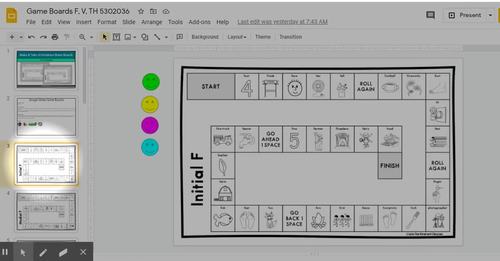Speech Therapy Games, Articulation Activities Board Games F, V, TH All ...