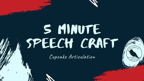 Birthday Cupcake Boom™ Cards & Printables Articulation & Language ...