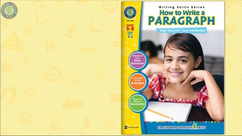 How to Write a Paragraph Gr. 5-8 - Distance Learning | TpT