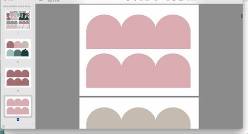 Boho Bulletin Board Borders | Classroom Decor by Miss Cabrera's Corner