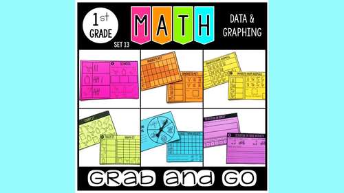 Data and Graphing Centers - Task Cards for 1st Grade | TPT