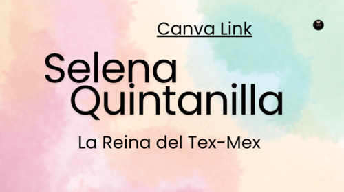 Selena Quintanilla Lesson Plan, Activities, & Presentation | PDF ...