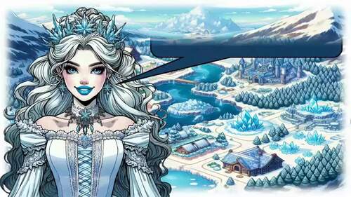 Ice Dragon Game | Editable PowerPoint Game Template | Winter Snow Queen ...