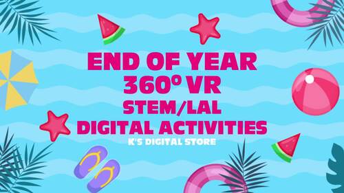 END OF YEAR DIGITAL ACTIVITIES by K's Digital Store | TPT
