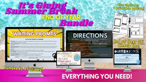 Creative End of Year Project | Upper Elementary | Digital & Printable ...