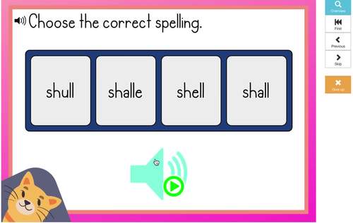 Level 2 | Unit 2 | Trick Words | BOOM CARDS™ by Teaching Literacy