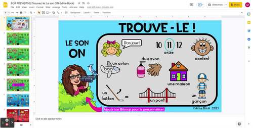 Trouvez-le! - Le son ON - Google Slides™ by Mme Bock | TPT