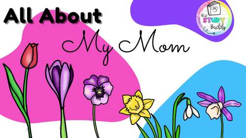 Mother's Day Craft - All About My Mom Book by Always Bee Reading