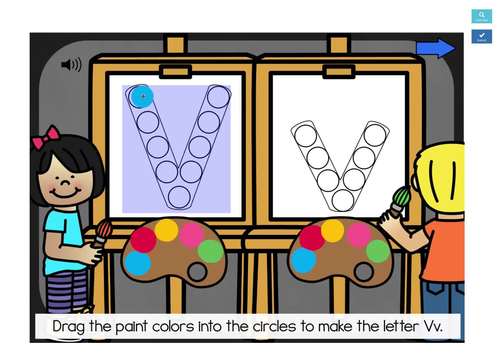 DIGITAL Alphabet Activities - Letters U-X - Distance Learning - Boom Cards