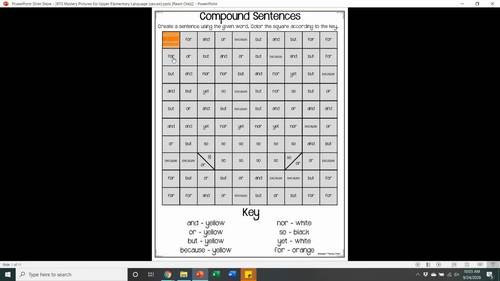 No Prep Digital Upper Elementary Language Mystery Pictures Game | TpT