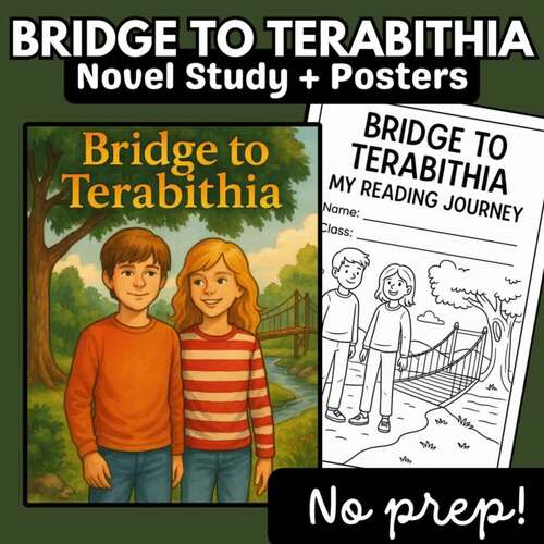 Bridge to Terabithia Novel Study – Printable Activities and SEL Worksheets
