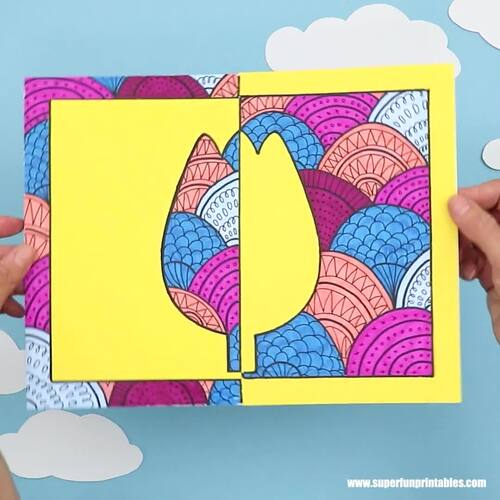 Positive Negative Flower Art by The Craft Train | TPT
