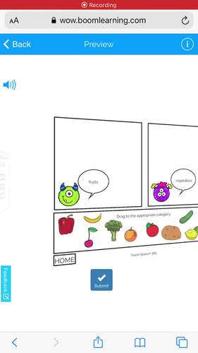 Monster Categories Boom Cards™ for Speech Therapy by Teach Speech 365