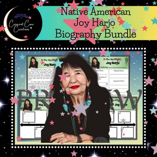 Joy Harjo Native American Heritage Month Biography Bundle | TPT