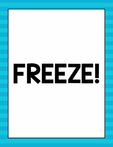 School Year Freeze Dance BUNDLE (With GIFS) - {Music and Non-Music ...