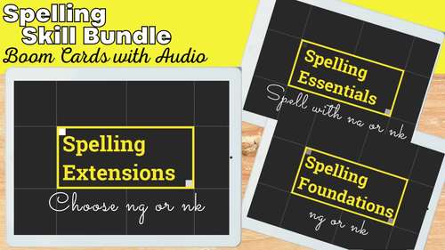 NG NK Orton Science of Reading Boom Cards - "NK" "NG" SOR OG Spelling ...