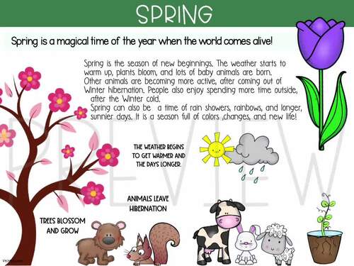 Spring Writing Activities and Teaching Tips: Grades 2-5. PDF & Digital ...