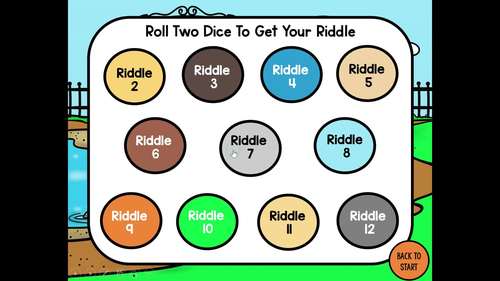 Zoo Animal Roll, Riddle and Write by Pink Oatmeal -Movement for the ...