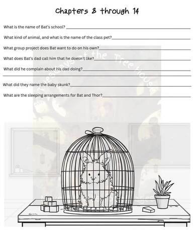 A Boy Called Bat (By Elana K. Arnold) Study Guide by Tuesdays at the ...