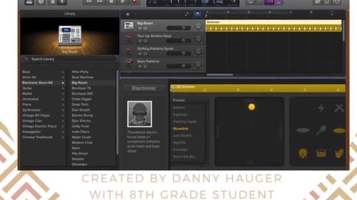 5 Week Video Guide to Recording Music in Garageband Unit by Hauger History