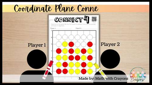 Graphing on a Coordinate Plane, Connect 4, a Fun Plotting Points Game