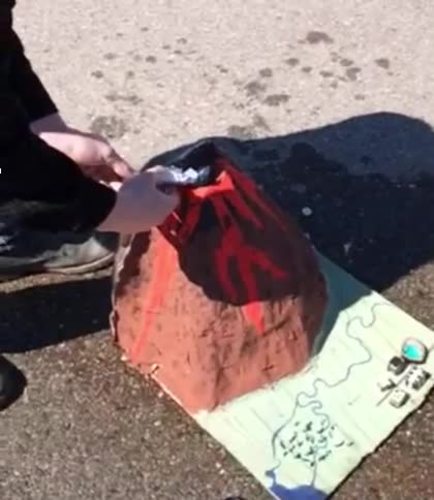 BUILD A VOLCANO PROJECT: RESEARCH, WRITE, BUILD AND WATCH AN ERUPTION!