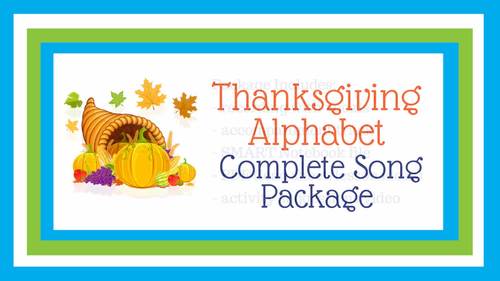 Thanksgiving Song & Activity | Classroom & Performance | mp3s, PDF ...
