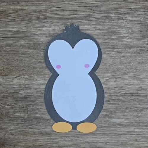 Snow Penguin Craft Template by Mollers Makes It | TPT