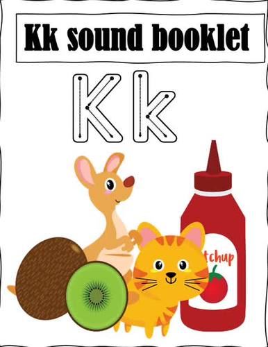 K Beginning Sound work pack (alphabet) by Diverse Tutors | TPT