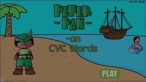 an Short Vowel Word Family Missing Letter for PowerPoint™ Google™ & Boom™