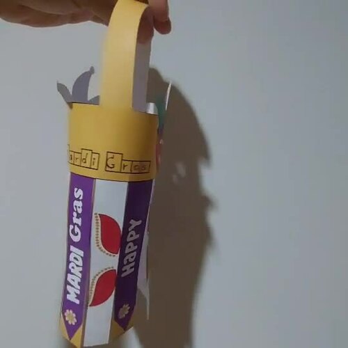 Mardi Gras Craft Windsock Activity-Coloring Bulletin Board For Kids by ...