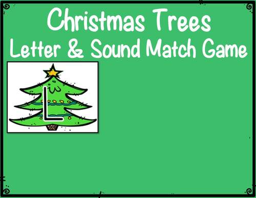 Kindergarten Christmas Trees Themed Literacy & Math Centers & Activities