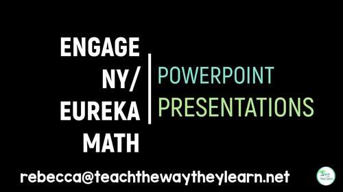 Engage NY Math PowerPoint PreK Module 2 Lessons 1-12 | TPT