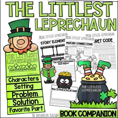 The Littlest Leprechaun Activities St. Patrick's Day Read Aloud ...