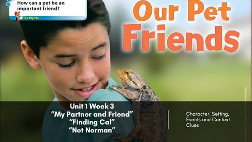 Second Grade McGraw Hill Wonders U1W3 Editable Powerpoint Presentation