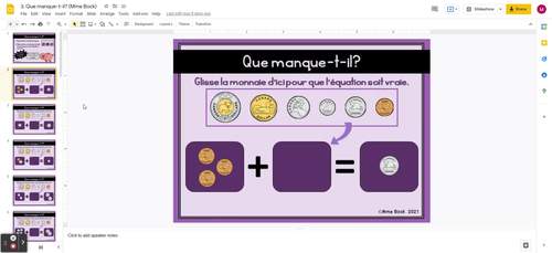 L'argent 3: Que manque-t-il?: Google Slides™ by Mme Bock | TpT