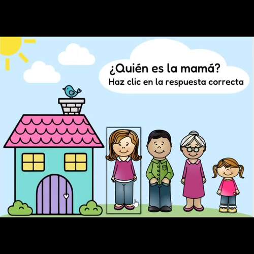 My Family Boom Cards™ | Spanish | Who Is It? Family Members & Pets Mi ...