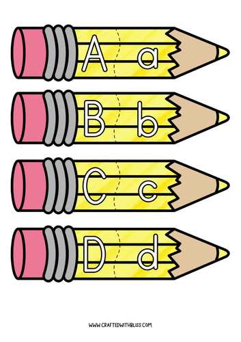 Back to School Match the letters, Uppercase and lowercase letters