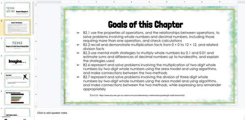 Grade 5 NEW Ontario Math - Operations Digital Slides by My Call to Teach